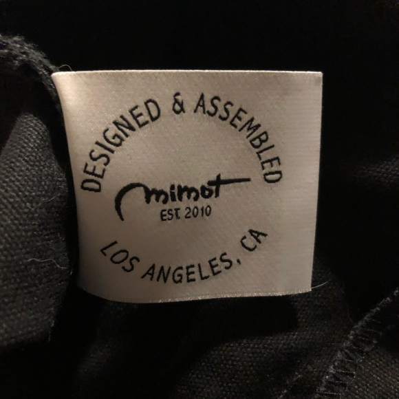 Mimot | Bags | Mimot Canvas Tote With Carrier Straps | Poshmark